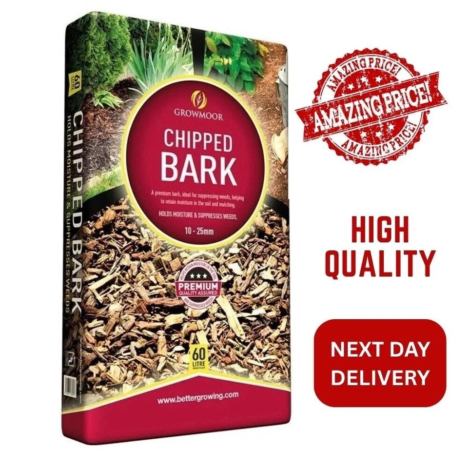 GROWMOOR MULTI PURPOSE SOIL COMPOST BULK FERTILISER GARDEN POTTING 60L ...