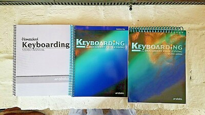 KEYBOARDING CURRICULUM (ABEKA) - EXCELLENT CONDITION! | eBay