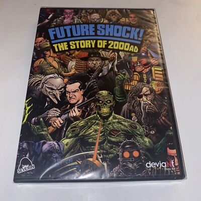 Future Shock! The Story of 2000AD DVD Severin Documentary New & Sealed ...