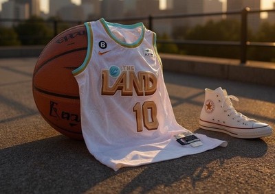 L Nike Cleveland Cavs City Edition Player Stadium Jersey Garland #10 ...