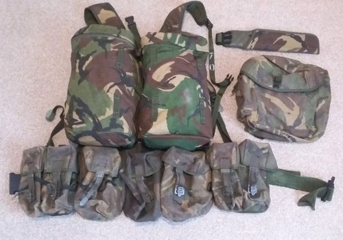 British Army Assault Order DPM PLCE Webbing Set | eBay