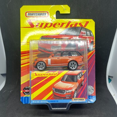 2020 Matchbox Superfast #10 '18 Range Rover Vogue SE MADAGASCAR ORANGE ...
