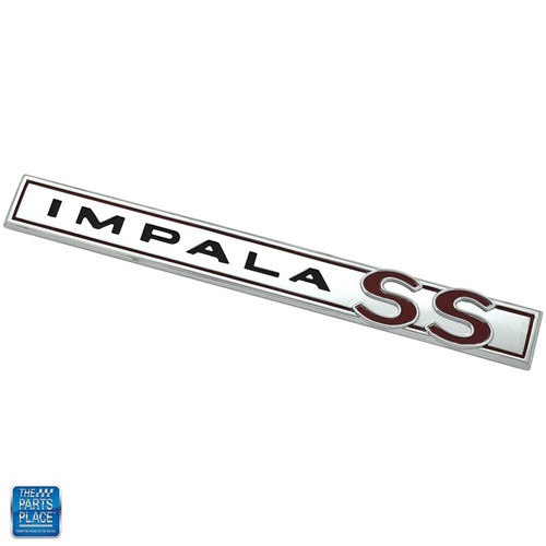 1964 Impala Trunk Lid Emblem "Impala SS" Each | eBay