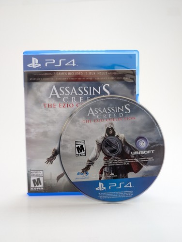 Assassin's Creed The Ezio Collection (PS4) NO DLC Game & Case Cleaned ...