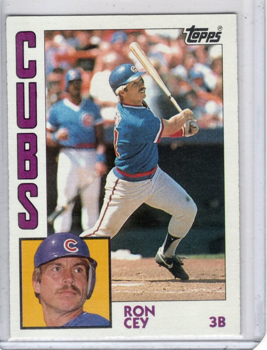 1984 Topps Ron Cey Dodgers #357 Chicago Cubs Baseball Card | eBay