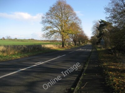 Photo 6x4 A67 West of Gainford Gainford/NZ1716 The main road crosses ...