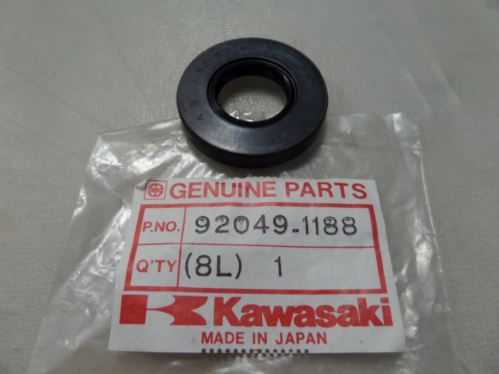 NOS Kawasaki OEM Oil Seal 1985-2000 KX60 KX80 1985-1988 KDX80 92049 ...