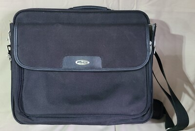 Targus 15.6" Laptop Messenger Bag Black Padded Shoulder Strap Multi ...