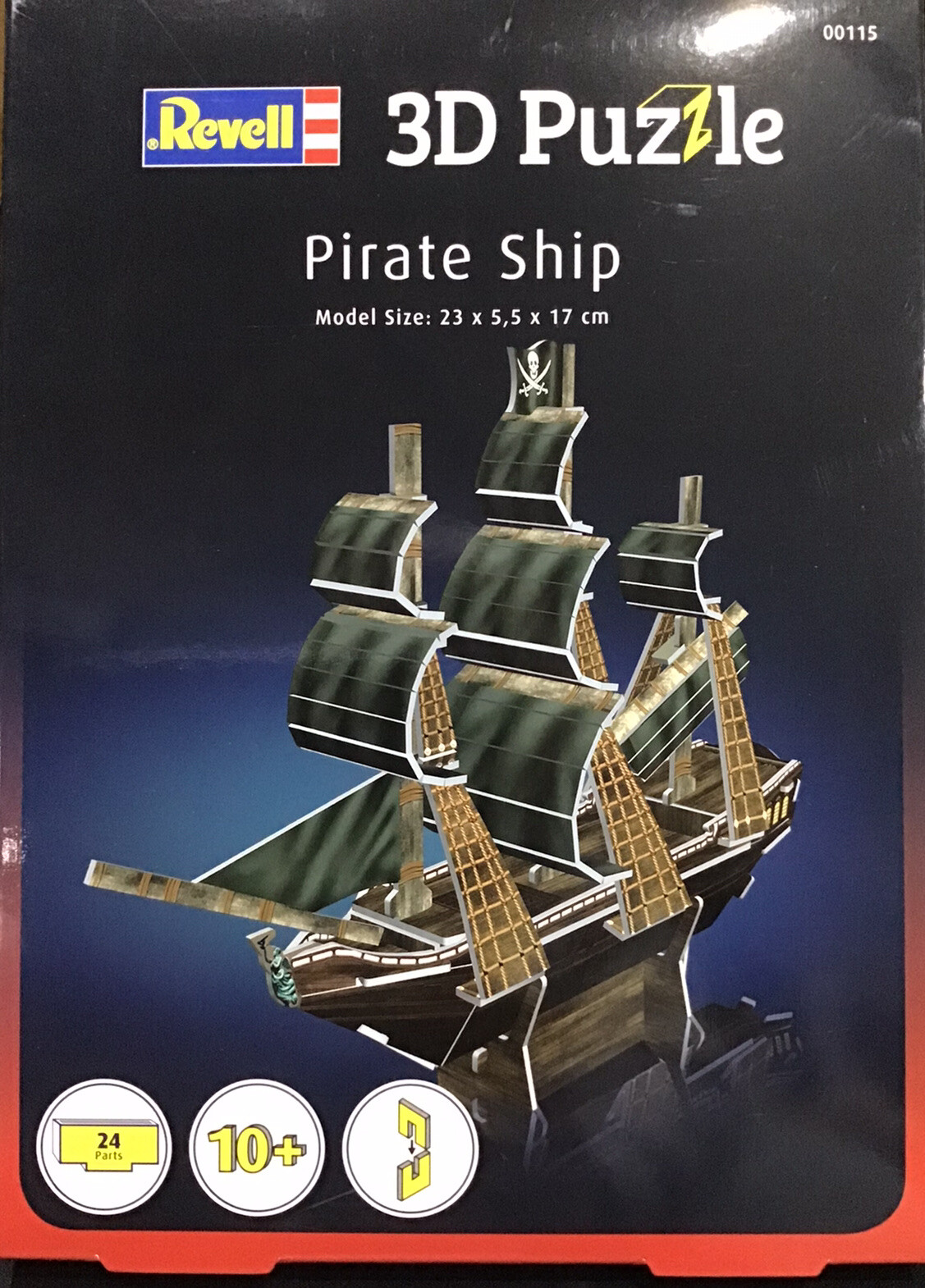 Revell Pirate Ship 3d Puzzle Model Kit 00115 for sale online | eBay