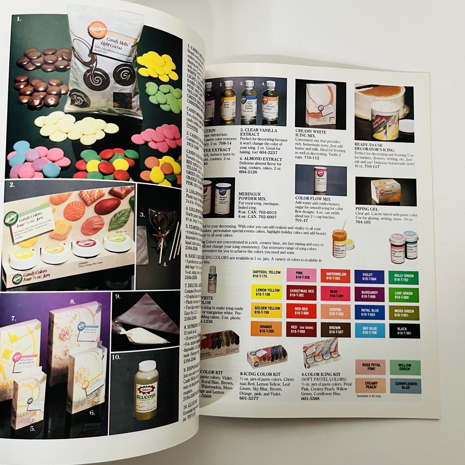 Vintage Wilton Cake Decorating Magazine Lot x 3 Baking Holiday Recipes ...