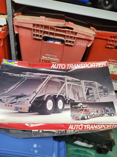 Revell Auto Transporter 1/25 Scale Model Kit New in Open Box | eBay