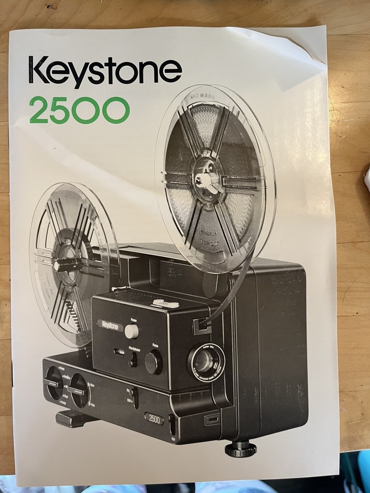 Vintage KEYSTONE 2500 Super 8 & 8mm Projector | eBay