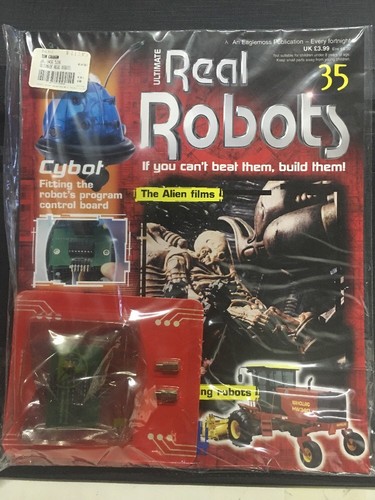 ULTIMATE REAL ROBOTS #35 MAGAZINE ISSUE 35 NEW (WITH UNOPENED PART ...