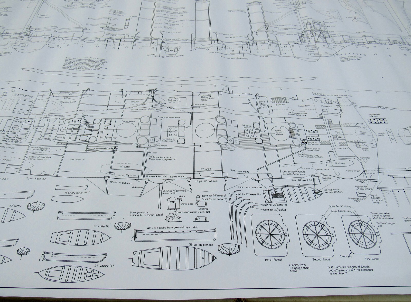 DEAN'S MARINE HMS KENT 1/96 SEMI KIT FOR R/C- LIMITED RELEASE - SEE ...