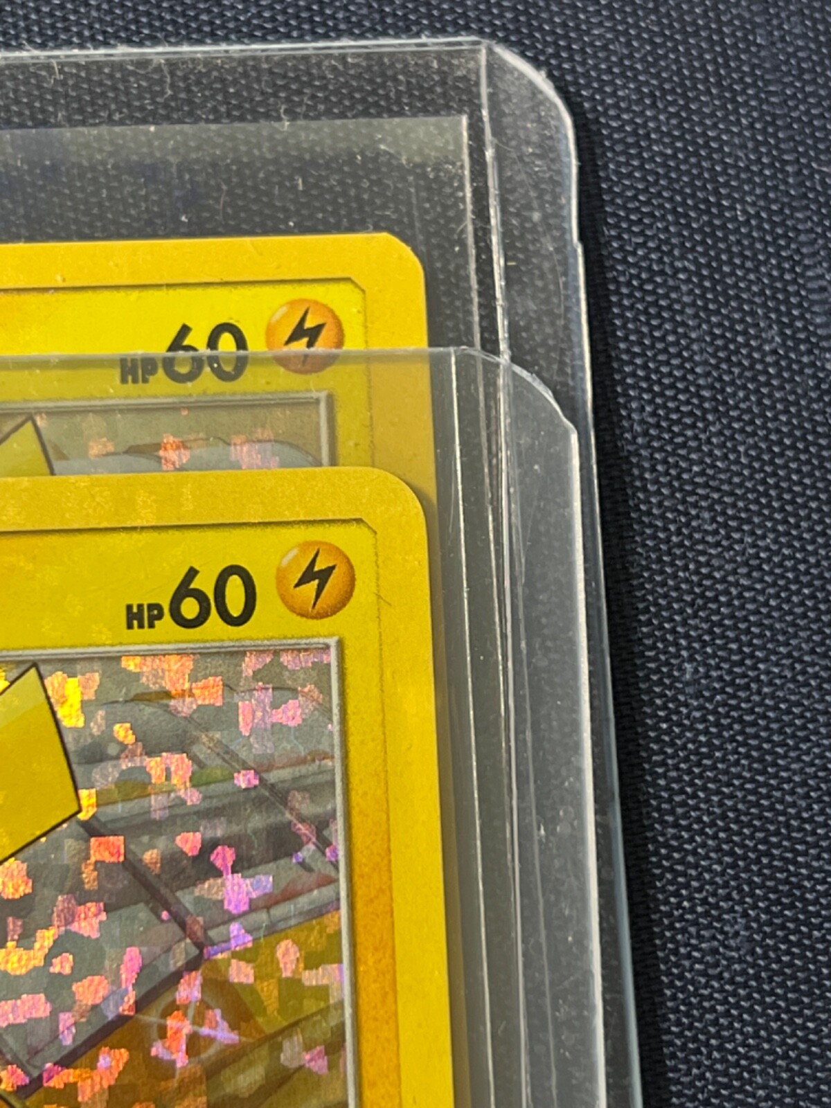 2 RARE ERROR Pikachu 25th Anniversary McDonald's 2021 HOLO 25/25 ...