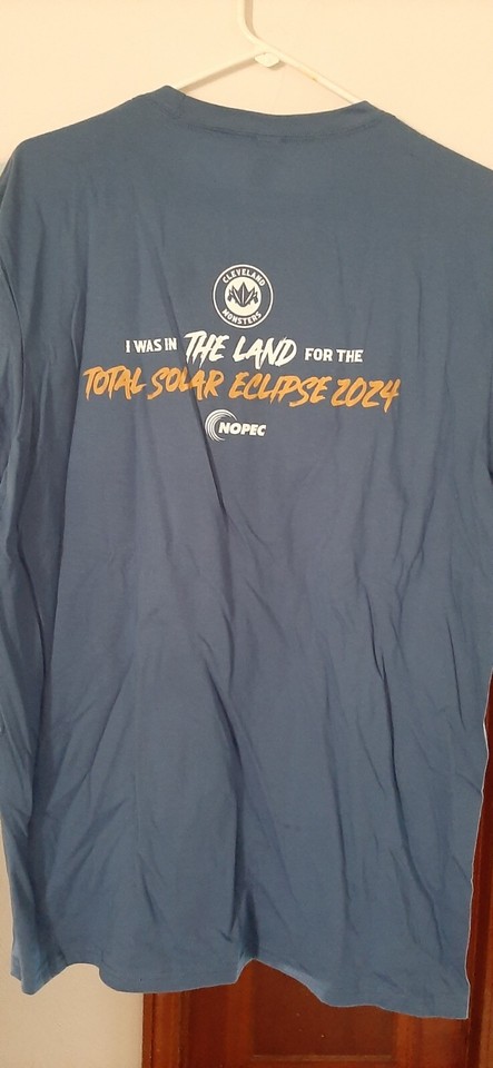 Cleveland Monsters Hockey 2024 Total Solar Eclipse Day Limited Edition ...