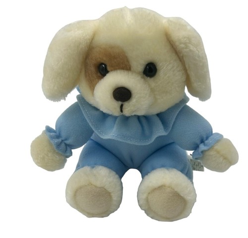 Puppy Dog Vintage Plush Eye Spot Blue Body Russ Stuffed Animal | eBay