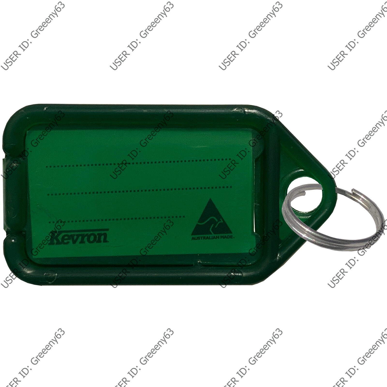 KEVRON Plastic Key Click Tags Labels Assorted Colours Fobs Card ID ...