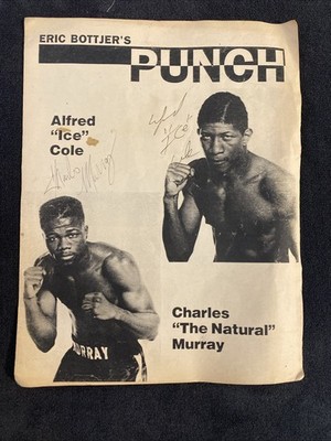 Autographed Boxing Event Flyer Ray Mercer-Alfred Cole-Charles Murray 9 ...