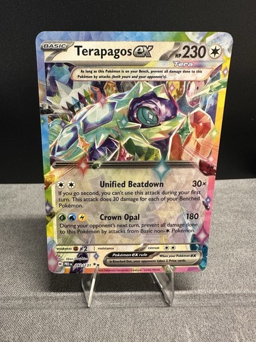 Terapagos ex 092/131 Double Rare Prismatic Evolutions Pokemon TCG - Near Mint NM | eBay