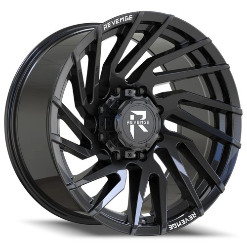 20x9 Gloss Black Wheel Revenge Offroad RV-207 6x135 6x5.5 0 | eBay