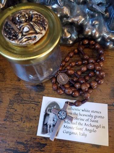 St. Michael Prayer Rosary with Stones Monte Sant’Angelo Gargano Italy ...