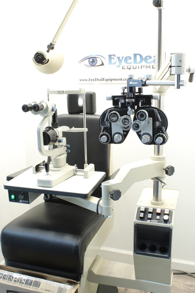 Marco Combo Ophthalmic Lane package (chair, stand, slit lamp, phoropter ...