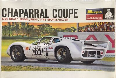 Monogram PC142 1/24 Scale Chaparral 2D Coupe Prototype Sports/Racer ...