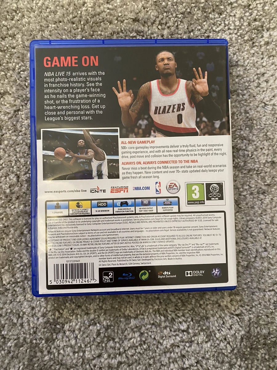 Nba Live 15 Ps4