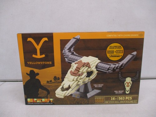 2023 Brickcraft Yellowstone Steer Skull Building Set AA | eBay