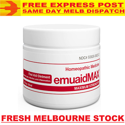 EMUAID MAX First Aid Anti-Fungal Natural Ointment 2oz/59mL - FREE ...