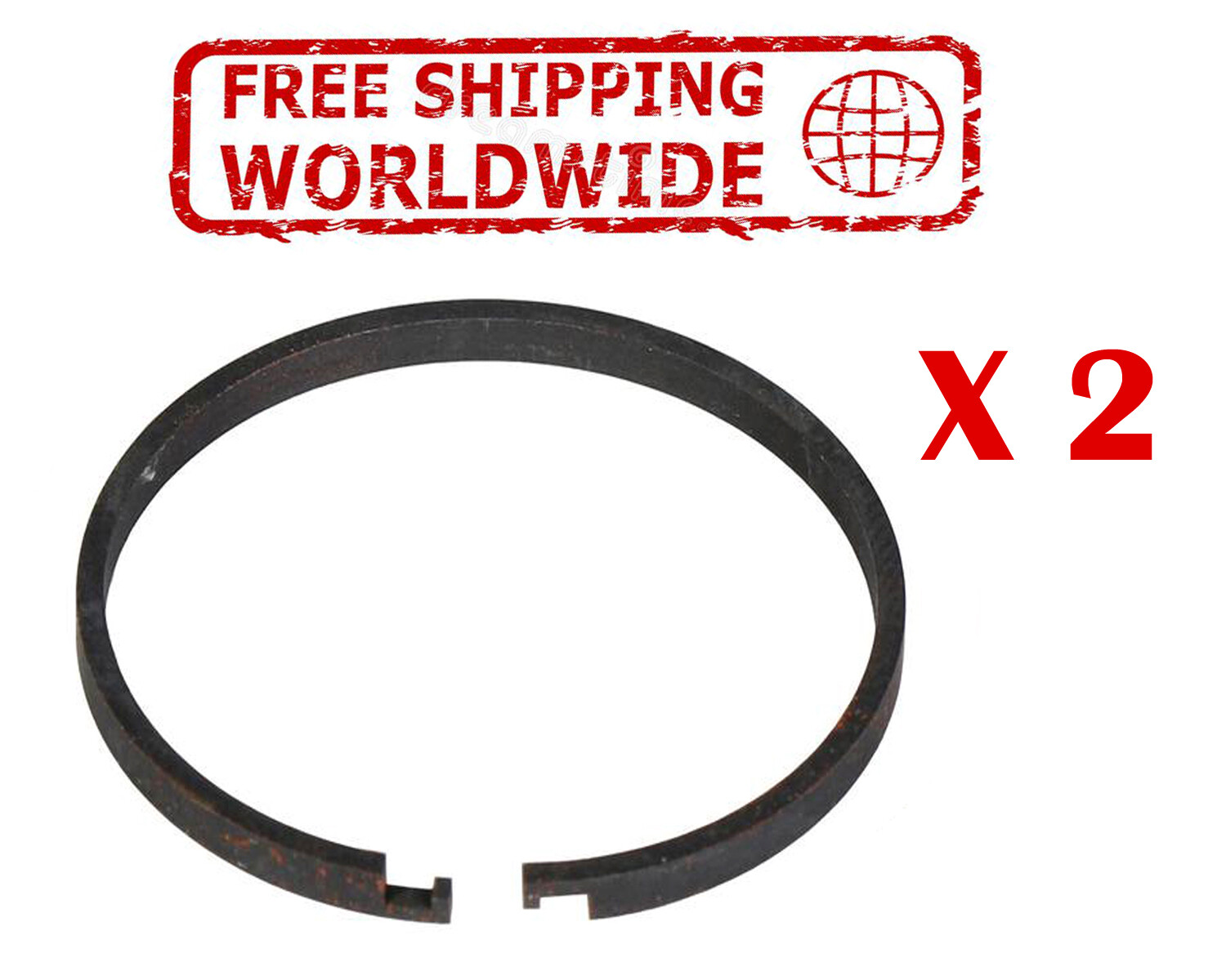 2X T172118 Power Lock Sealing Snap Piston Ring for John Deere Hitachi ...