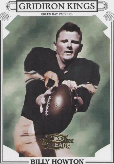 2007 Donruss Threads Billy Howton #PGK-52 for sale | eBay