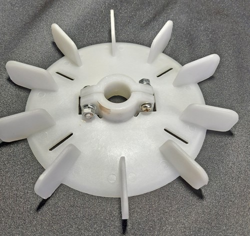 Adjustable Bore Plastic Cooling Fan For 2HP Electric Motors New | eBay