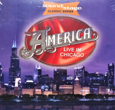 America, Live in Chicago Sound Stage ,NEW CD/ DVD 2 Disc , 20 Tracks ...