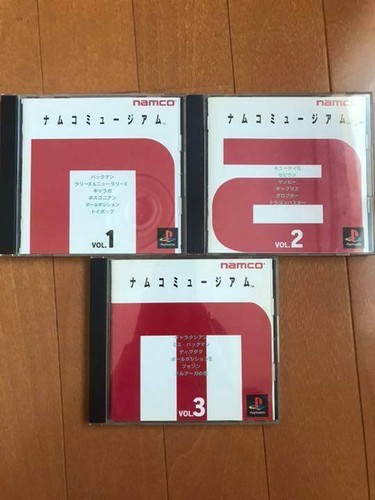 Namco Museum Vol.1 2 3 Set PlayStation PS1 Used Japan Video Game NTSC-J ...
