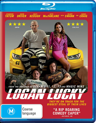 Logan Lucky (Blu-ray 2017) Region B Like New 9398700024749 | eBay