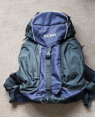 Tatonka Vento 40 travel backpack With CDS system 40L Black/blue | eBay