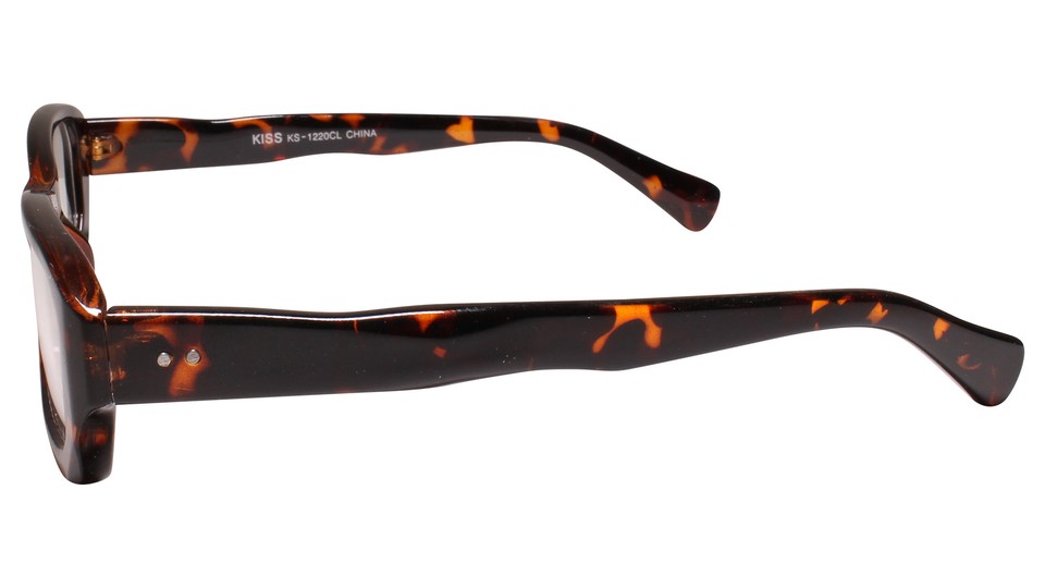 Unique Slick Design Modern Stylish Tortoise Frame Rectangle Clear Lens ...