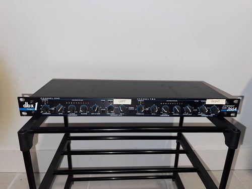 DBX #266A "Project 1" 2 Channel COMPRESSOR GATE Expander RACK Sold As ...