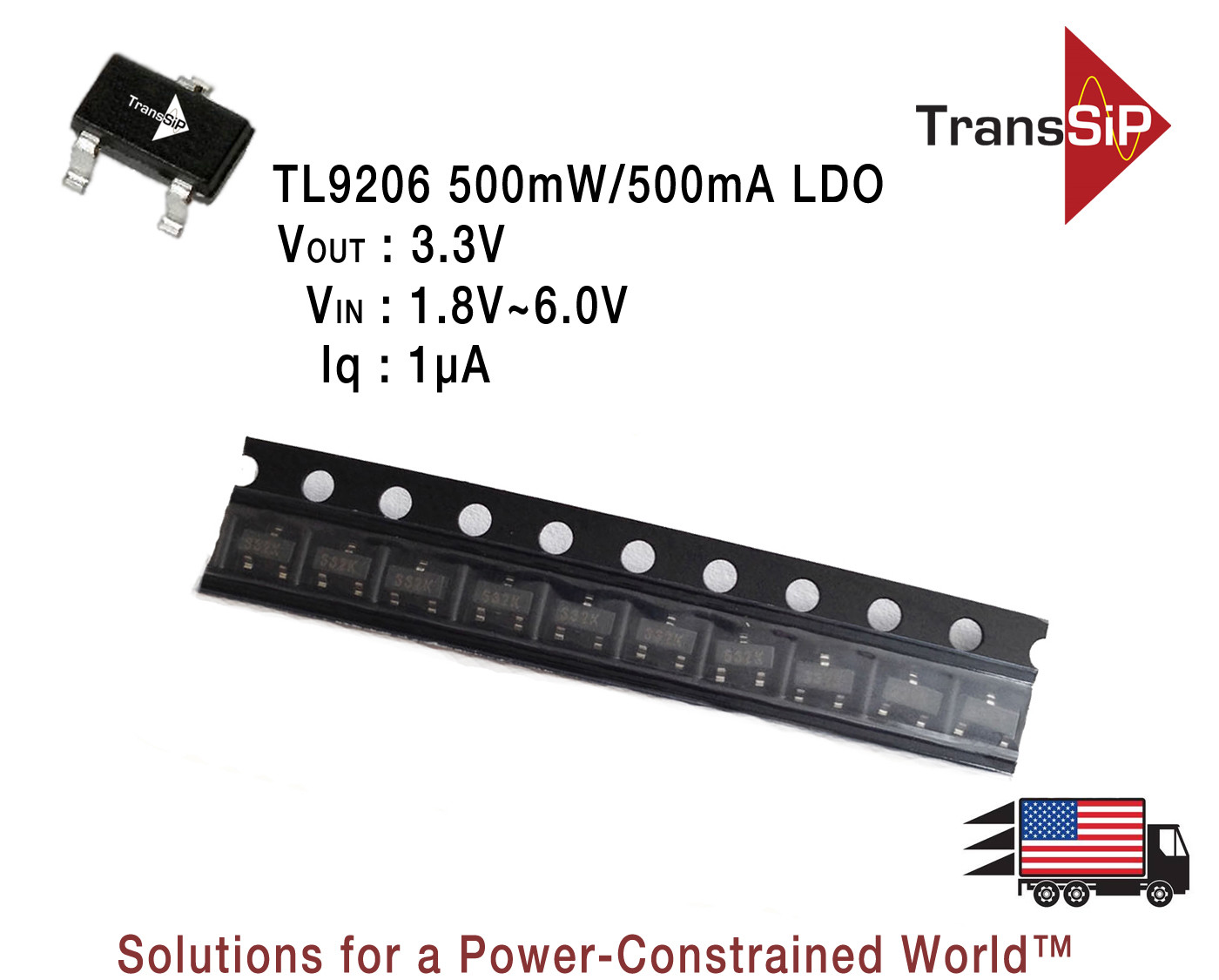 10pcs 3.3V 1% Low Noise LDO SMD Voltage Regulator 500mA SOT23 p-to-p ...