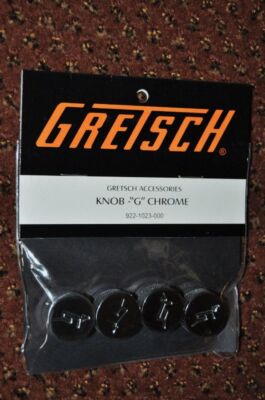 Gretsch ''G'' Arrow Knob Chrome 4-Pack 922-1023-000 | eBay