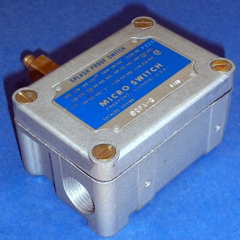 HONEYWELL+MICRO+SWITCH+SPLASH+PROOF+SWITCH+0PA-Q for sale online | eBay