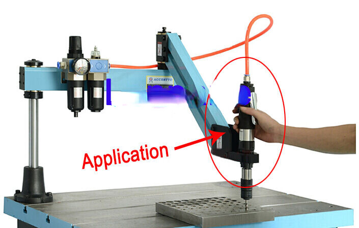 400rpm Pneumatic Tapping Machine Motor Thread Tapping Machine Chuck M3 ...
