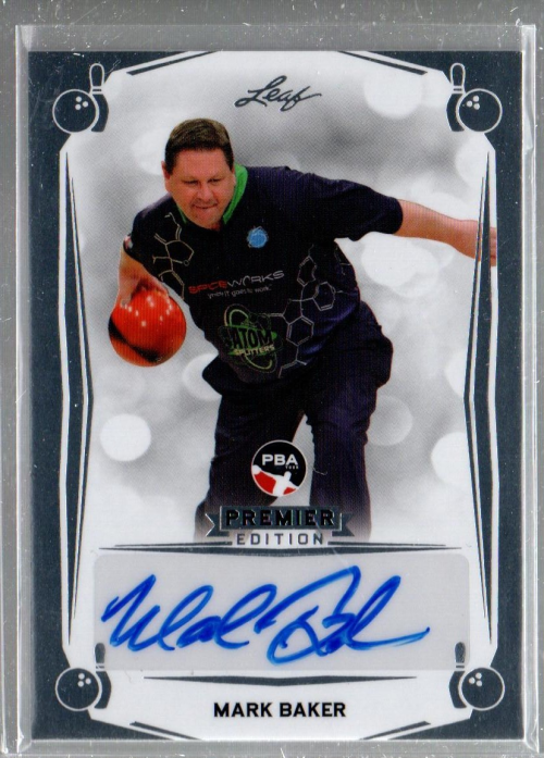 2023 Leaf PBA Premier Edition Silver BASE #BAMB1 Mark Baker Auto | eBay
