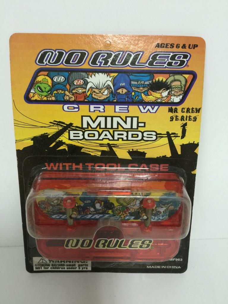 Sk21 1 box of No rules Miniboards with tool case fingerboard Skateboard ...