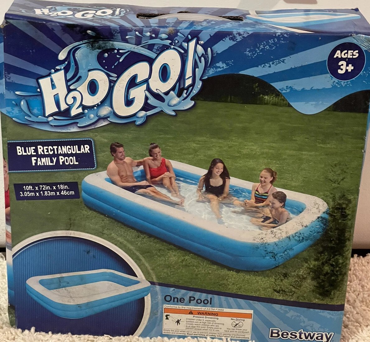 Inflatable Pool Rectangular