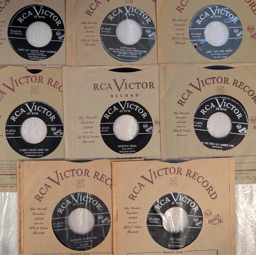 8 Ct MIXED Jazz / R&B Lot 45 RPM RCA Label 1950s VG+ to NM, Listed | eBay