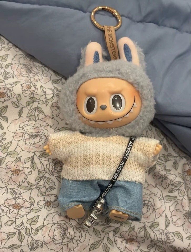 NO DOLL POP MART For LABUBU Clothing Set for V1 V2 V3 Labubu Pendants ...
