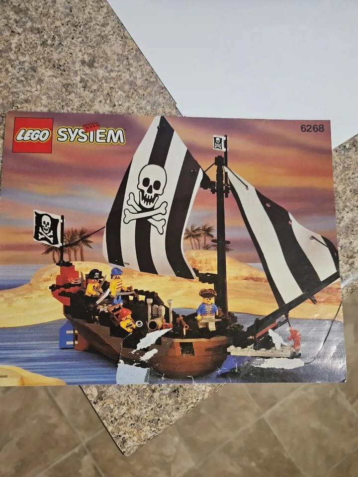 Vintage lego pirate ship 6268 Renegade Runner | eBay